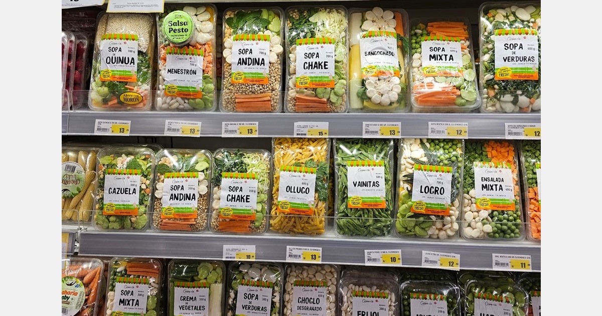 Reportage photo dans le supermarché Metro de Lima