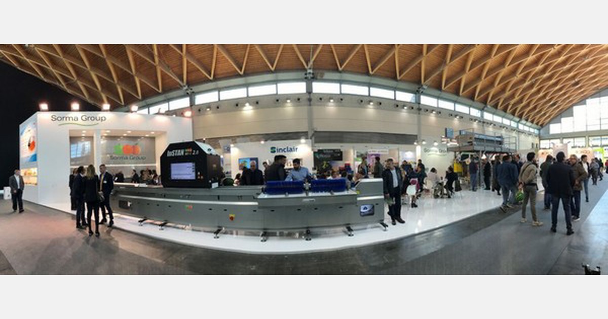 Le groupe Sorma lance une nouvelle machine au salon Macfrut 2021