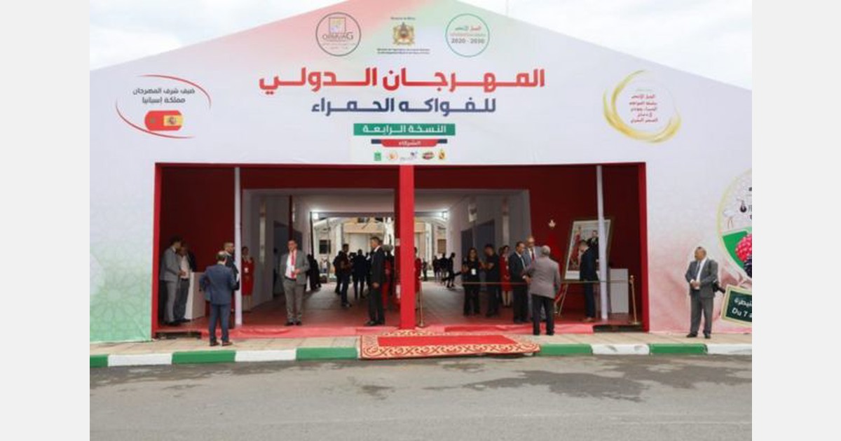 Le Salon International des Fruits Rouges au Maroc met l'accent sur les ...