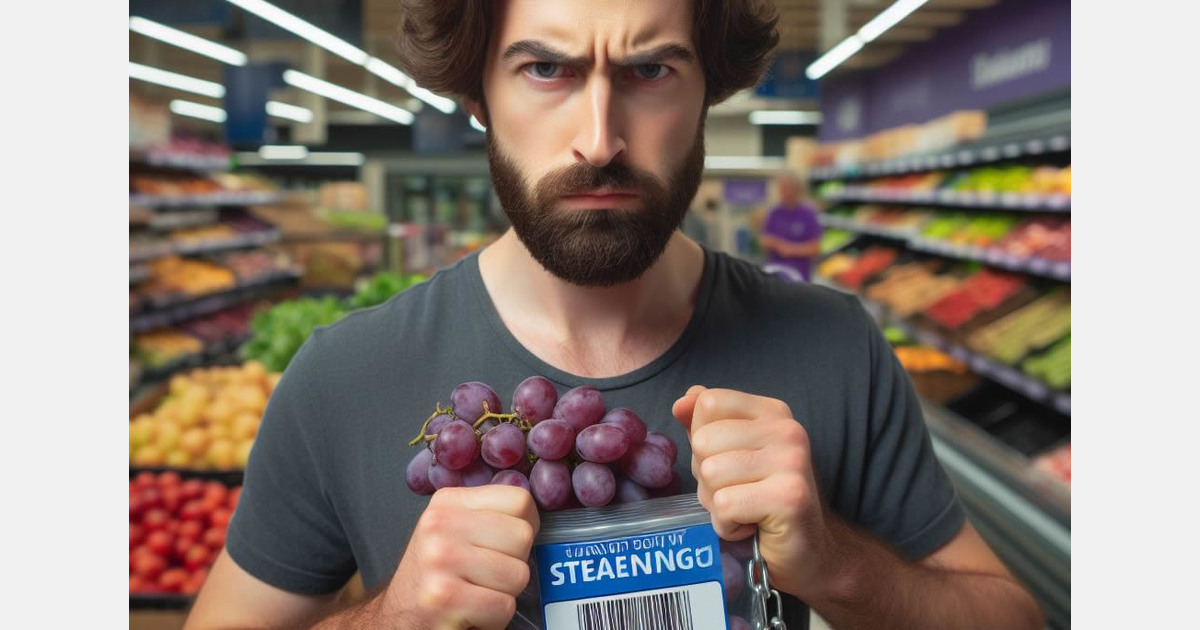 Des supermarchés scellent les sachets de raisins pour empêcher les ...