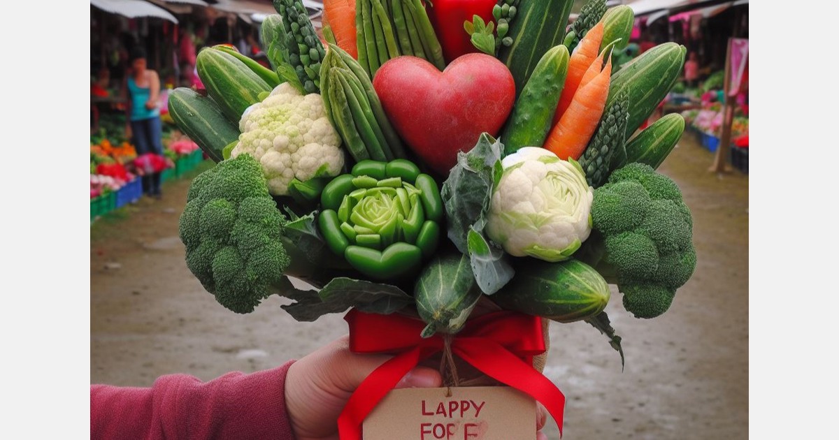 Les bouquets de légumes à la mode