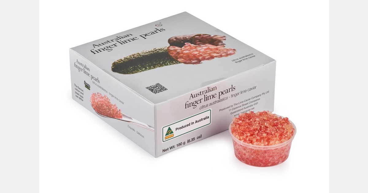 « Le citron caviar australien est prêt pour la gastronomie