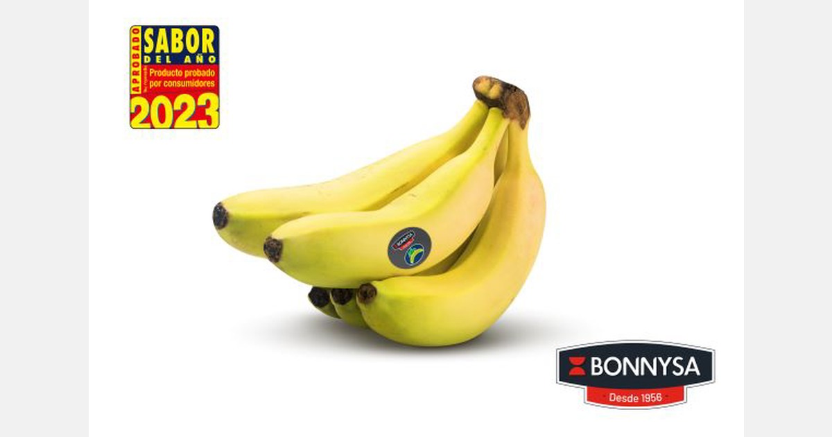 Bonnysa remporte le prix « Saveur de l'année » pour sa banane