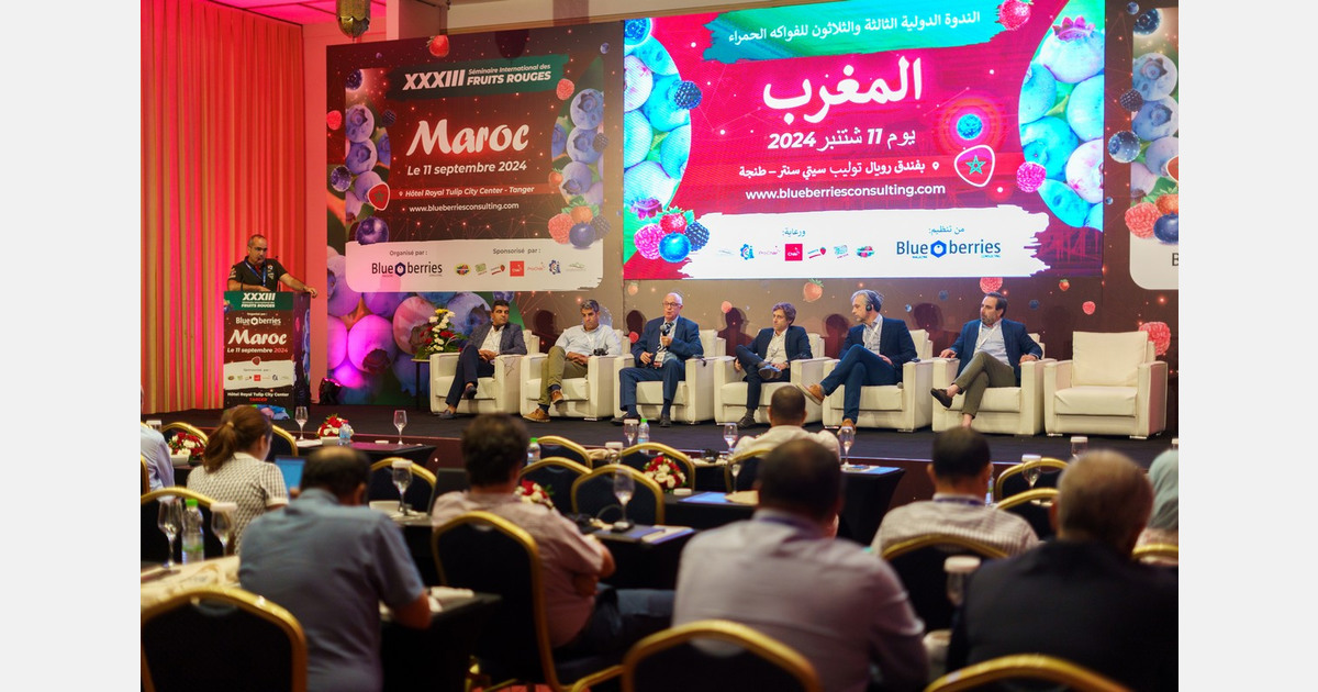 33e Séminaire International sur les Fruits Rouges en septembre à Tanger