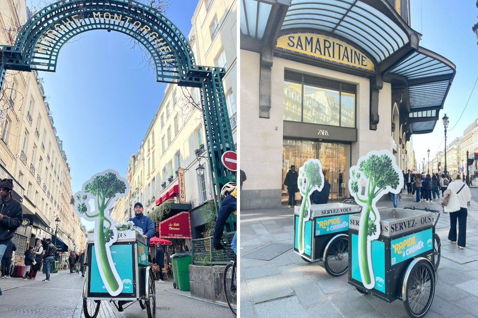 « Le Brocolis Bimi® est allé à la rencontre des Parisiens